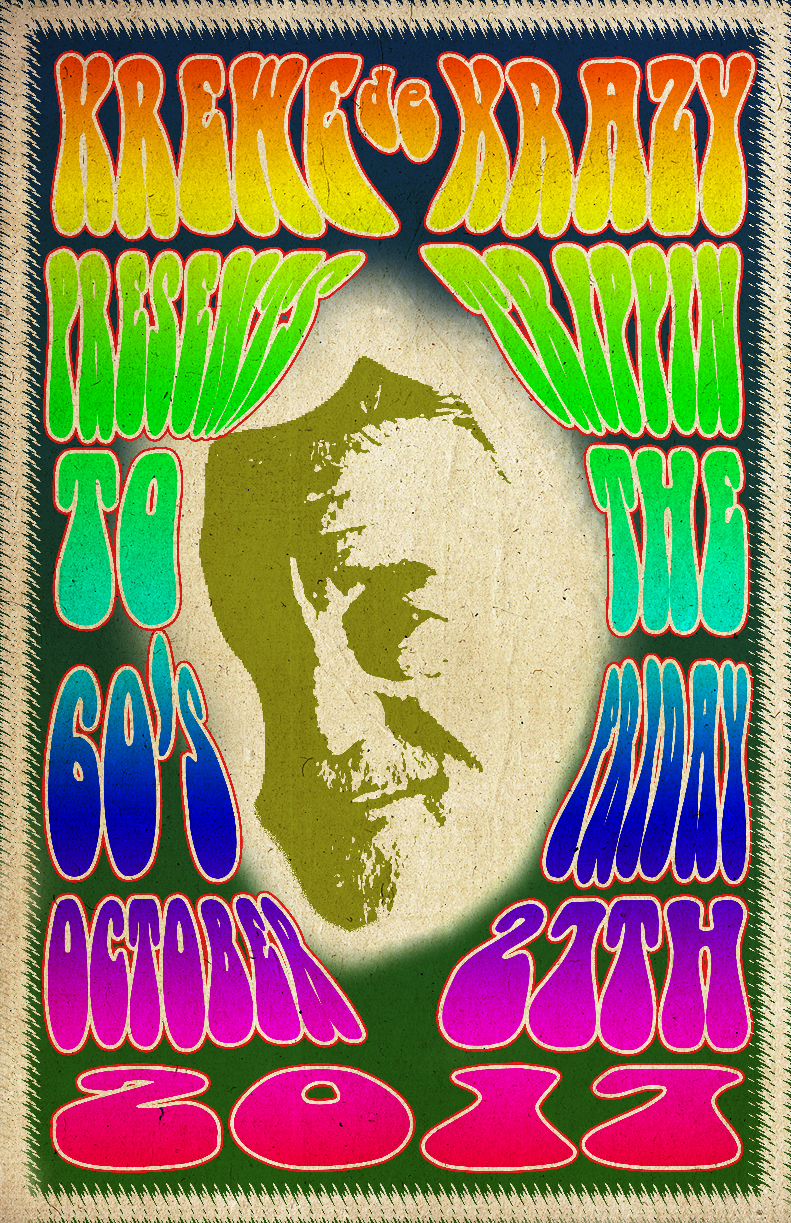 Tripping to the 60’s Friday Party Ticket – Krewe de Krazy Life